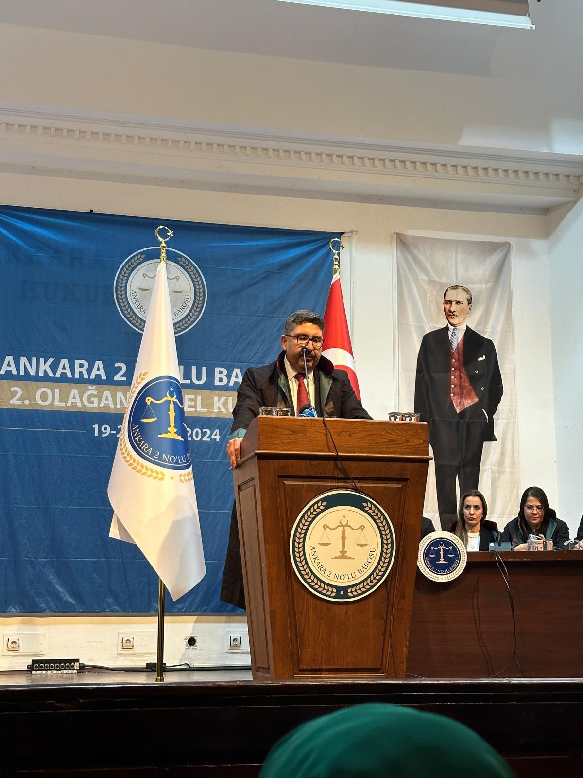 Ankara 2 Nolu Baro Genel Kuruluna Katıldık - HUDER